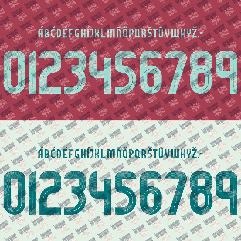 Font Vector Mexico 2024 Copa America Font AI, Eps, Svg, Png, Pdf, Otf ...