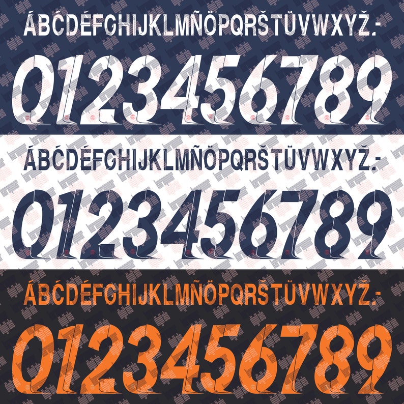 Font Vector PSG 2025 Jersey Font Champions League SVG, AI, Eps, Pdf ...