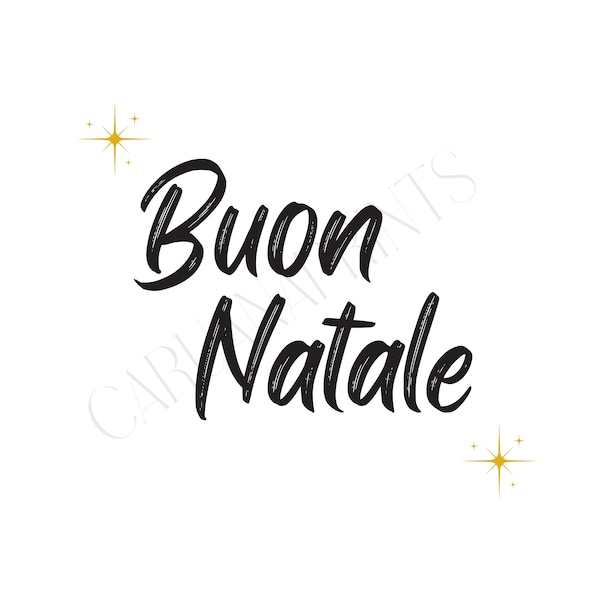 Buon Natale - Etsy