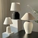 Earthy Textured Ceramic Clay Pottery Stoneware Earthenware Table Lamp ...