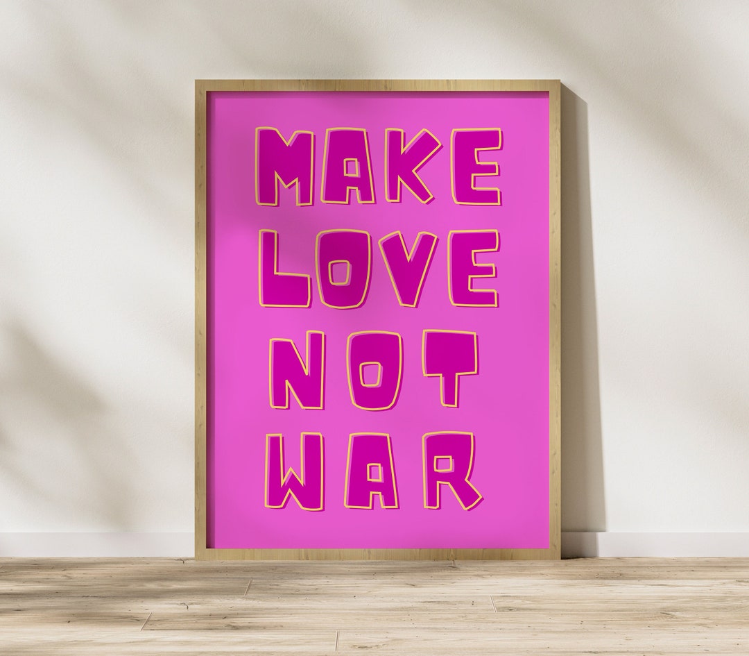 Pink Typography Poster - Printable Room Decor -printable Wall Art ...