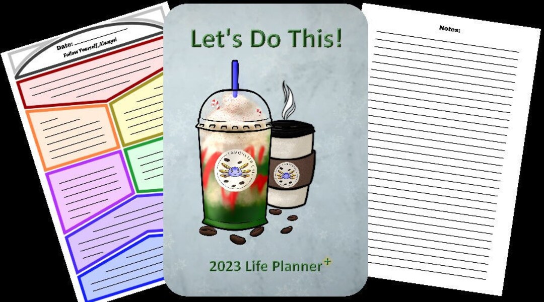 2023 Life Planner Basic PLUS - Etsy