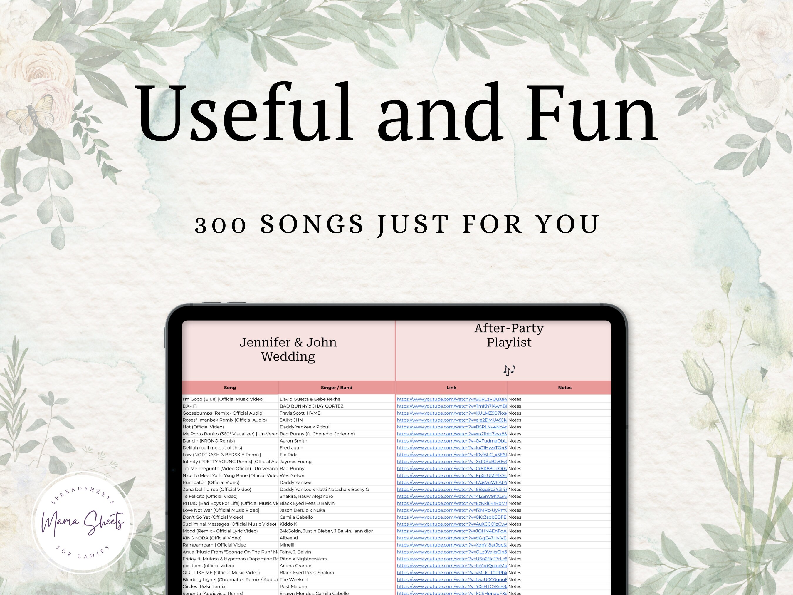 Wedding Playlist, Pre-filled Playlist, After-party Playlist, Ceremony ...