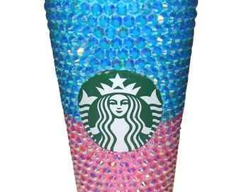 Pink Rhinestone Starbucks Cold Cup Starbucks Reusable 24oz Cold Cup ...