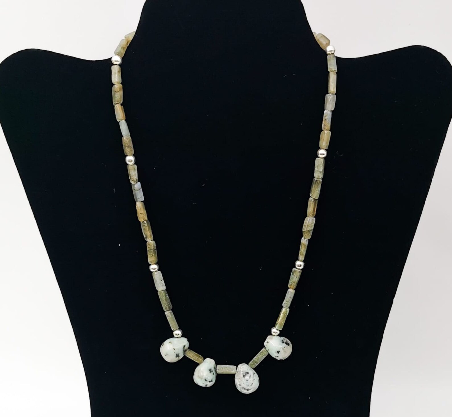 Semiprecious Gemstone Jewelry Handmade Semi Precious Gemstone Necklace ...