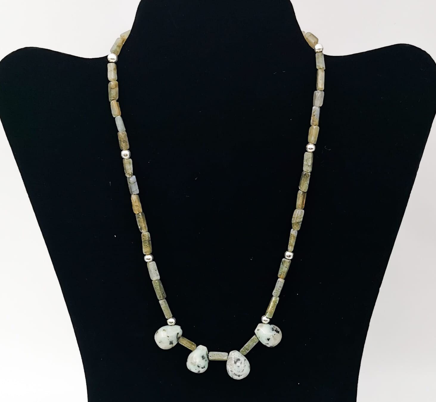 Semiprecious Gemstone Jewelry Handmade Semi Precious Gemstone Necklace ...