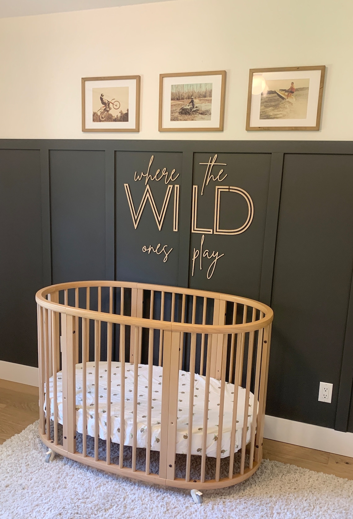 Wild One Nursery Sign Play Room Decor Kids Art - Etsy