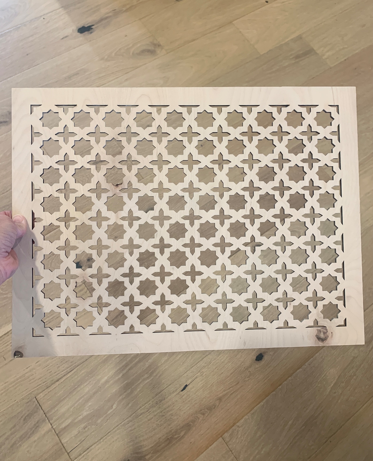 Modern Wood Air Return Vent Cover Style 1 - Etsy