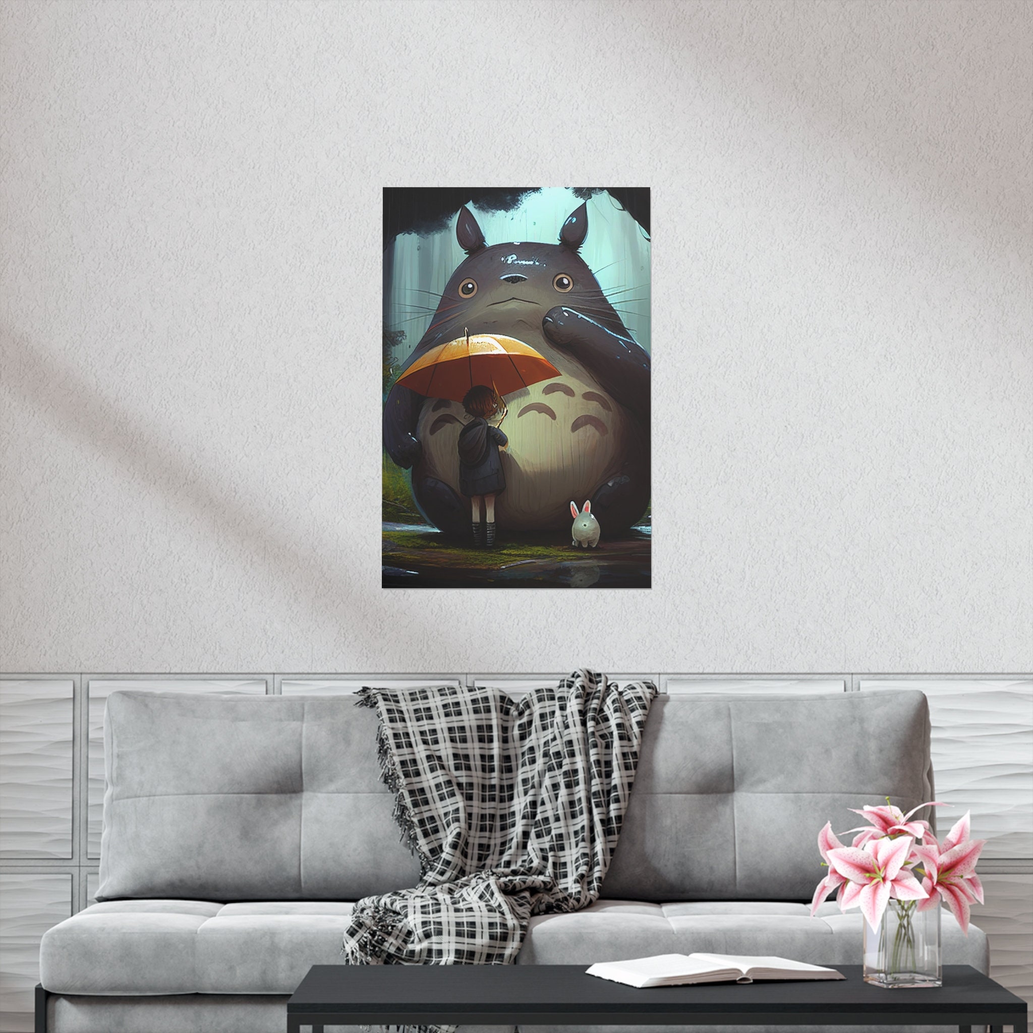 DIGITAL DOWNLOAD Ghibli Poster, Totoro Ukiyo E Art - Etsy