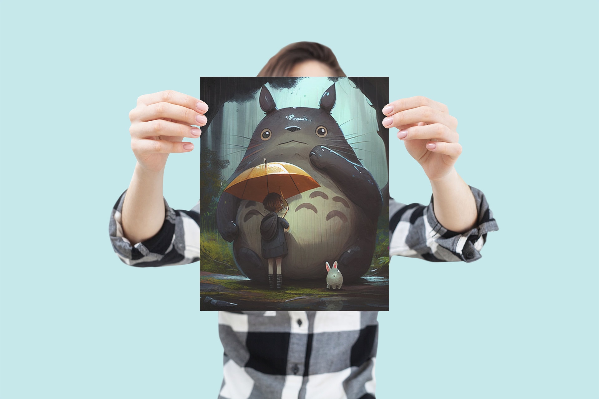 DIGITAL DOWNLOAD Ghibli Poster, Totoro Ukiyo E Art - Etsy