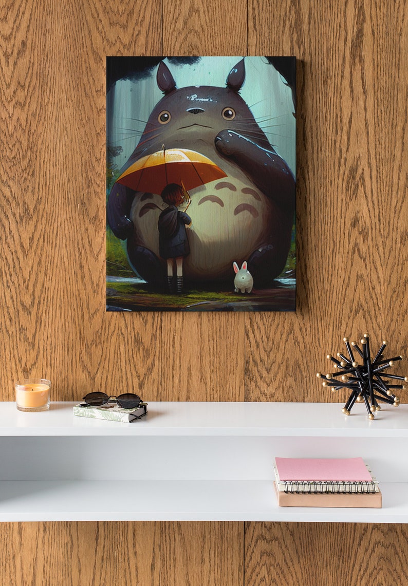 DIGITAL DOWNLOAD Ghibli Poster, Totoro Ukiyo E Art - Etsy