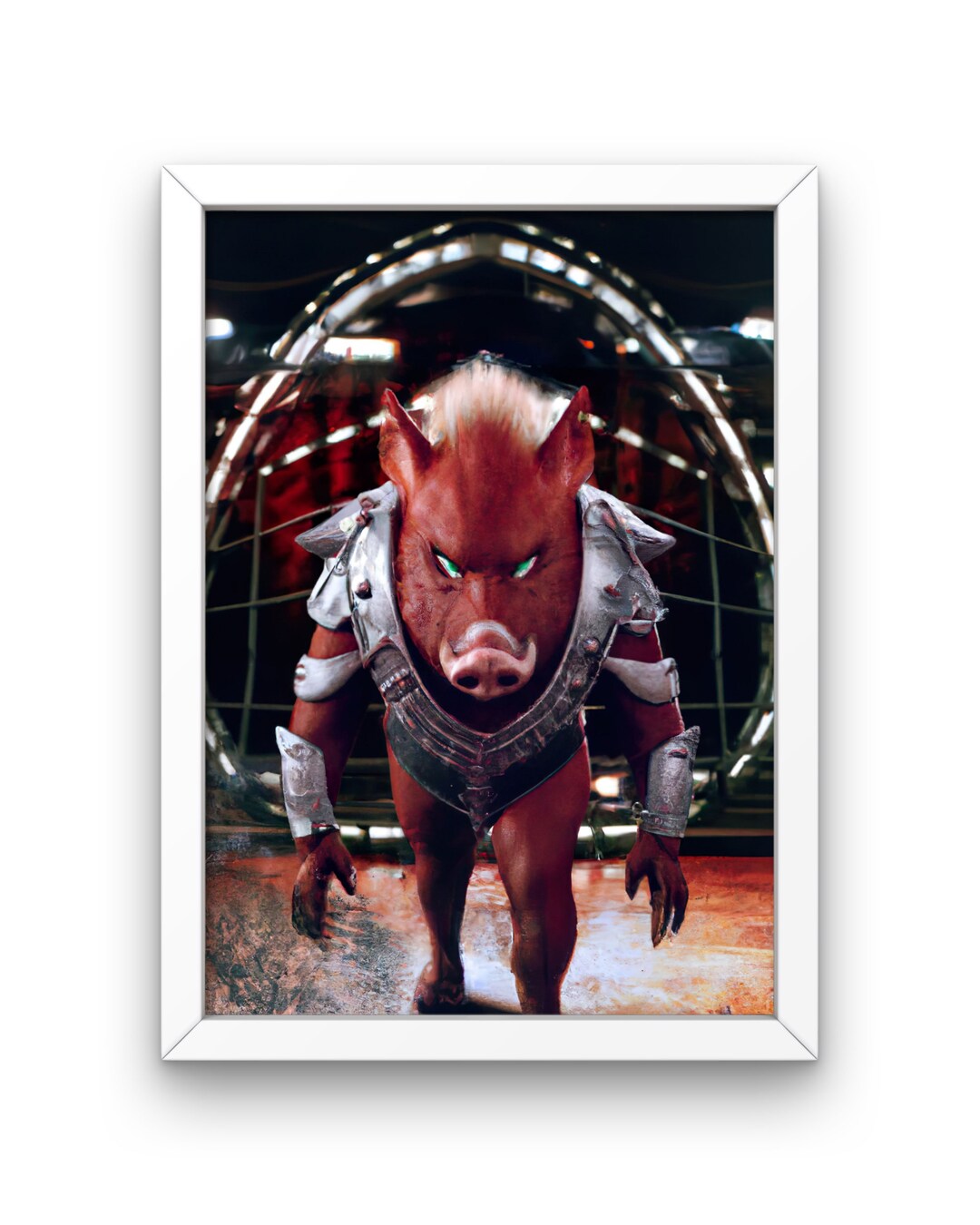 Razorback Warrior Fan Art Printable Digital Download - Etsy