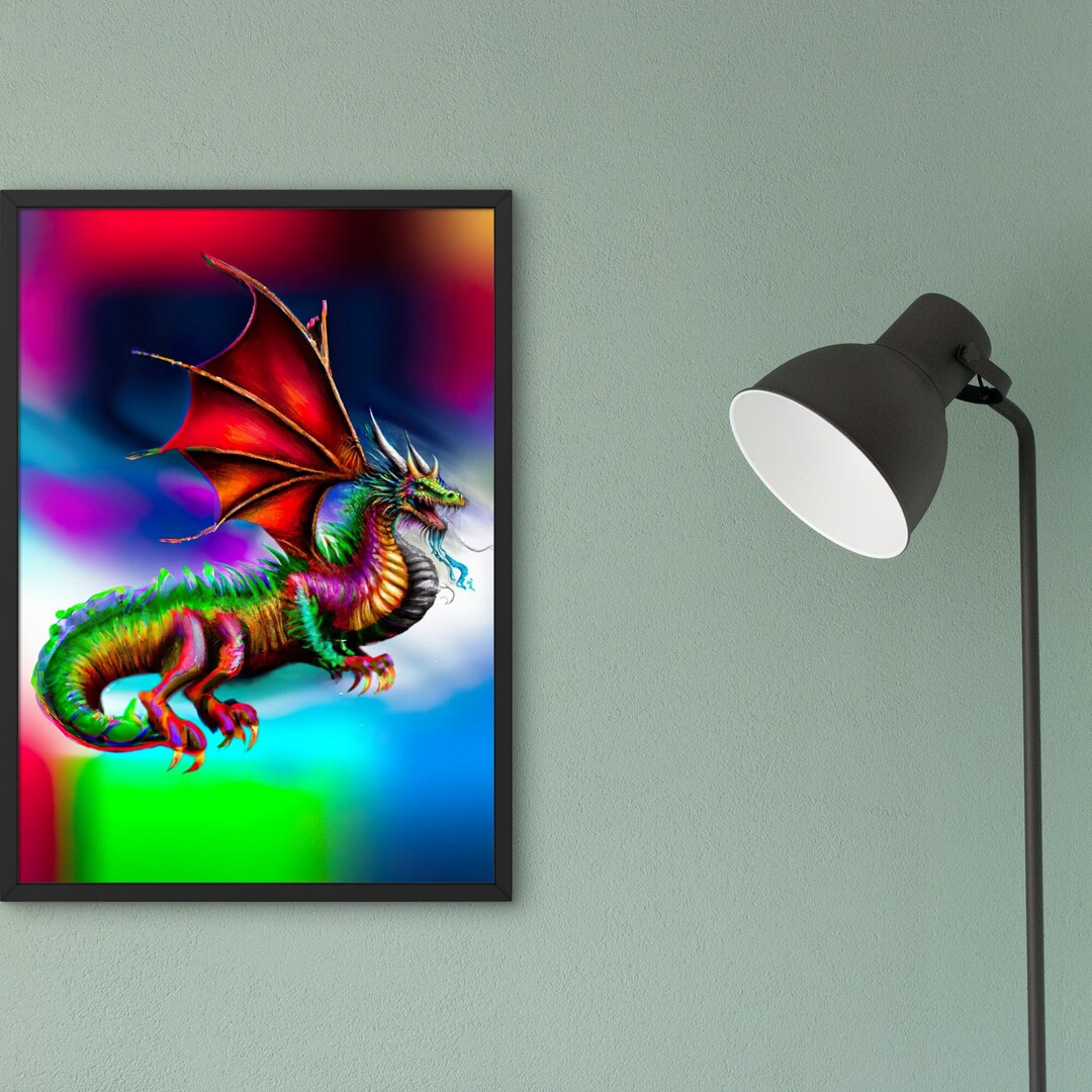 Mystical Dragon, Mythical Dragon, Enchanting Dragon, Fantasy Dragon ...