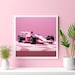 Barbie-inspired Pink 3D Formula 1 Racing Digital Artwork - Etsy