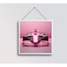 Formula 1 Barbie-inspired Pink 3D Racing Car L Digital Art L Home Decor ...