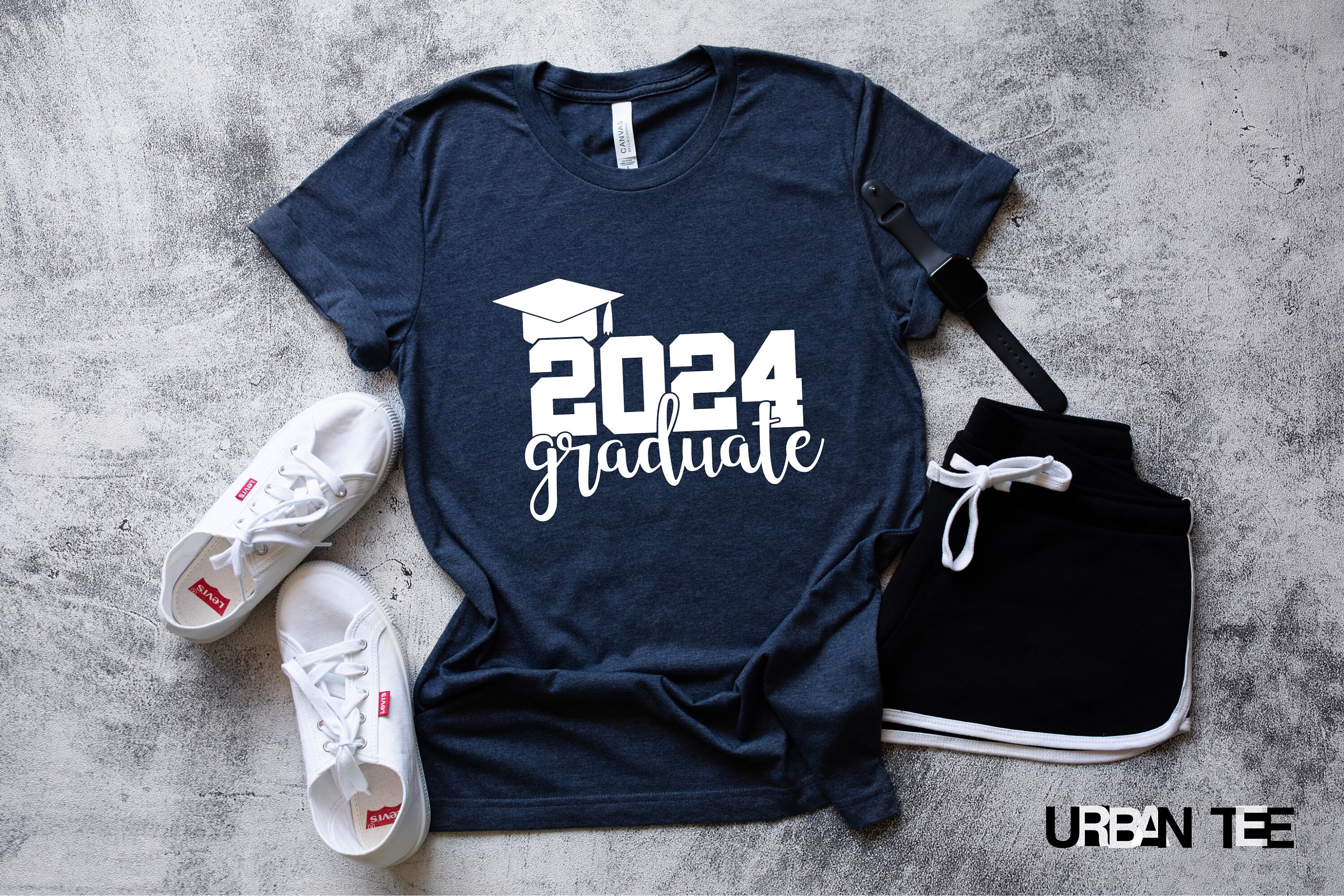 2024 Graduate 2024 Graduation Shirt,personalized Graduation Family ...