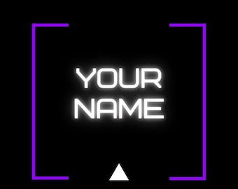Name Logo for Twitch - Etsy