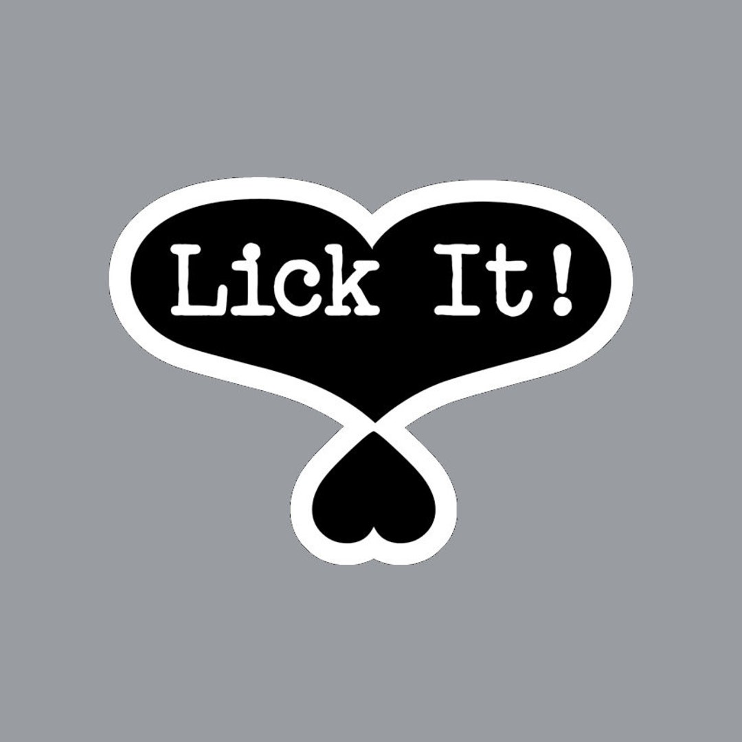 Lick It Lower Back Temporary Tattoo - Naughty Kinky Divider - Etsy