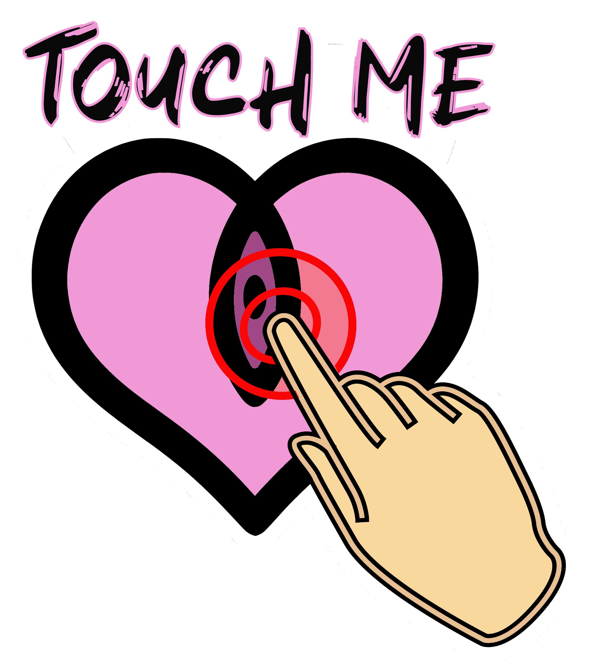 TOUCH ME Sexy Tattoo in Color. You'll Be Able to Express Your Desires ...