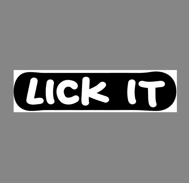 Lick It Temporary Tattoo - Etsy