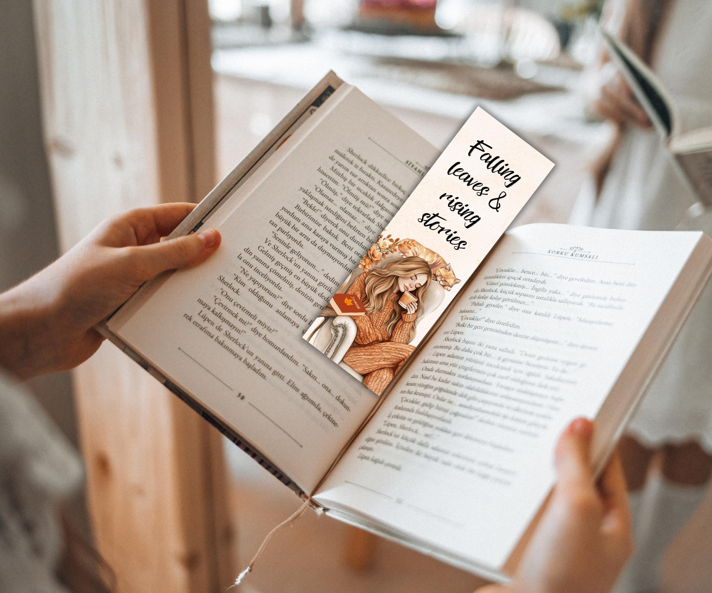 Autumn Reading Printable Bookmarks Bundle-fall Autumn Bookmark-cute ...