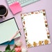 Christmas Gingerbread Printable Stationery-christmas Stationary Holiday ...