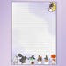 Halloween Printable Stationary Set-halloween Writing Paper Lined ...