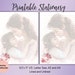Mother and Daughter Printable Stationery-mother Day Writing Paper Set ...