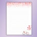 Heart Printable Stationery-love Note Digital Download-valentine's Day ...