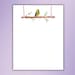 Parrot Printable Stationery-birds Stationary-watercolor Birds Writing ...