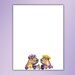 Capybara With Flower Printable Stationery-animal Lover Printable ...