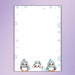 Cute Christmas Animals Printable Stationery-penguin Stationary-winter ...