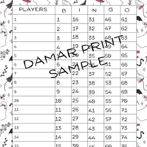 Halloween Printable Bingo Boards Bundle-bingo Boards 1-15 Lines ...