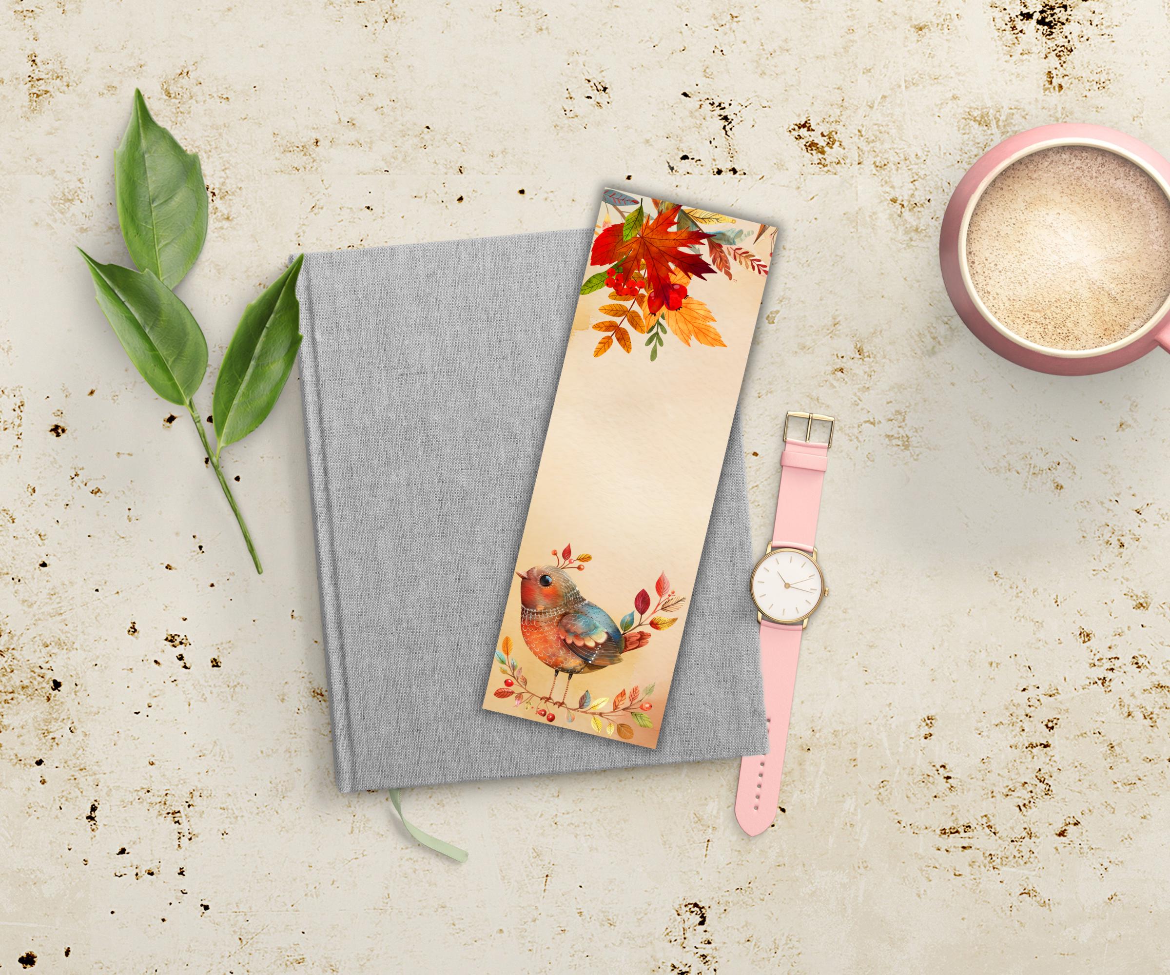 Autumn Reading Printable Bookmarks Bundle-fall Autumn Bookmark-cute ...