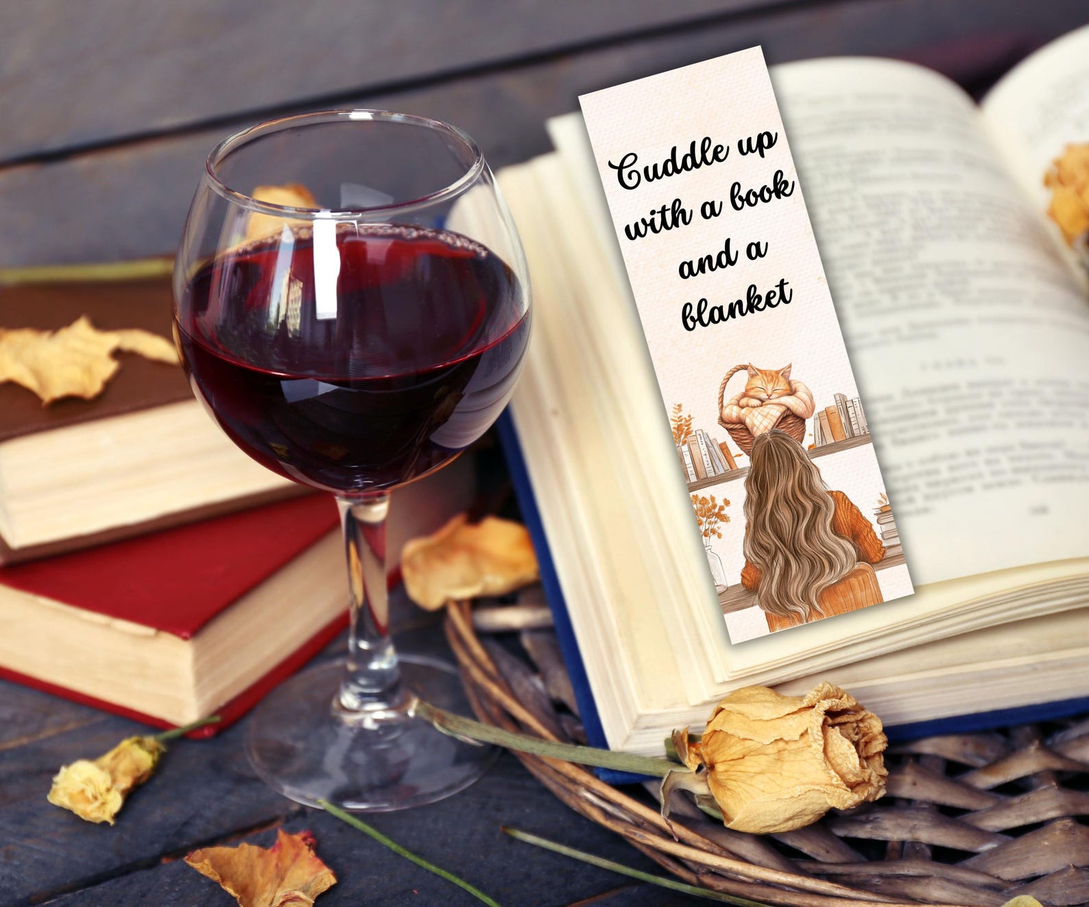 Autumn Reading Printable Bookmarks Bundle-fall Autumn Bookmark-cute ...