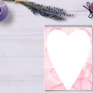 Hearts Printable Stationery-valentine's Day Printable Writing Paper ...
