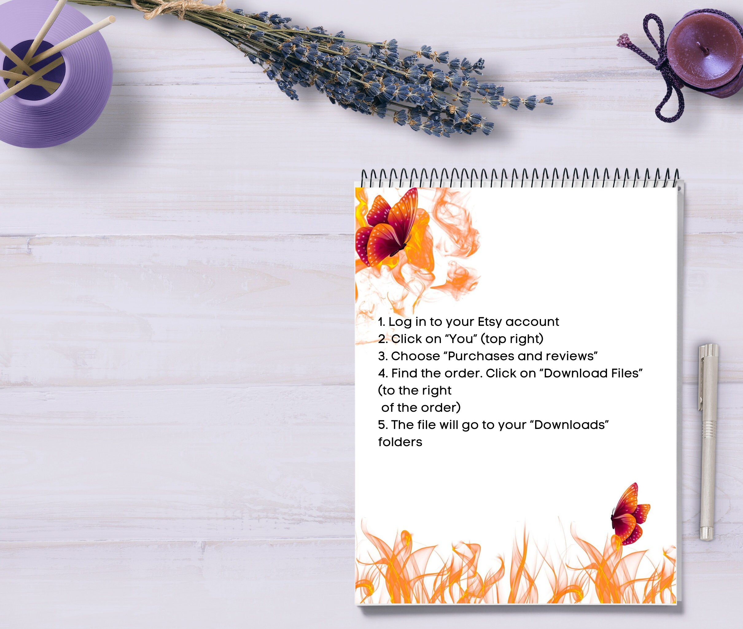 Butterfly Printable Stationery,watercolor Stationary,digital Stationary ...