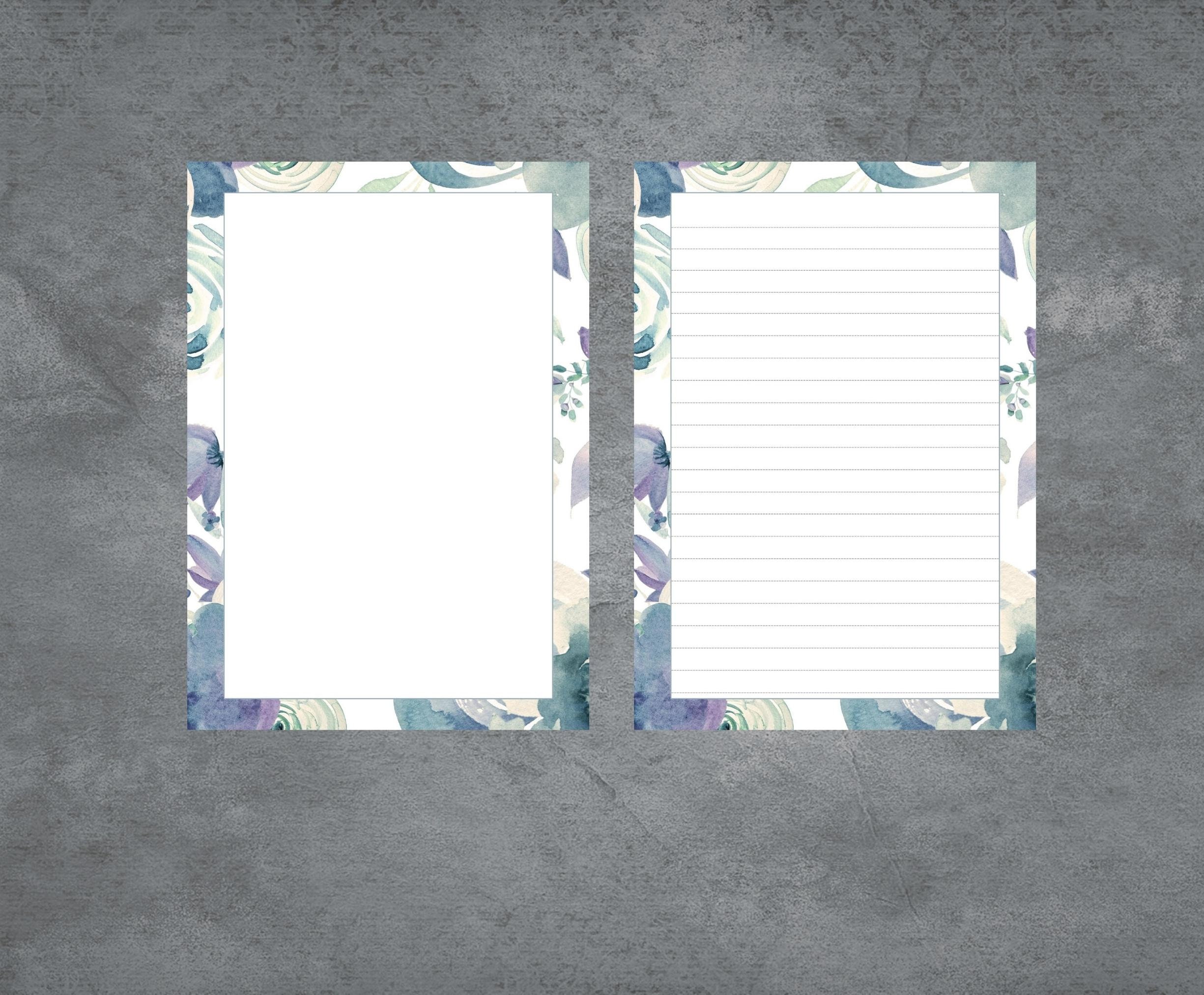 Printable Writing Paper,letter Writing Bundle,digital Download ...