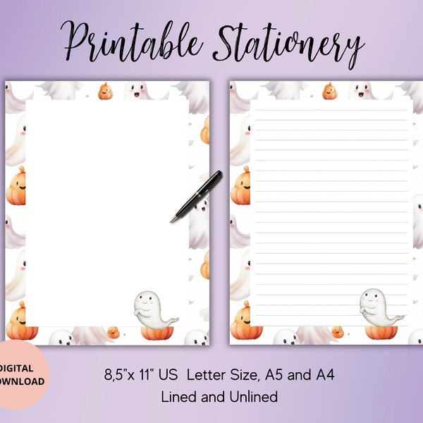 Cute Stationery Set - Etsy