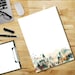 Castle Printable Stationery-digital Letter-medieval Castle Writing ...