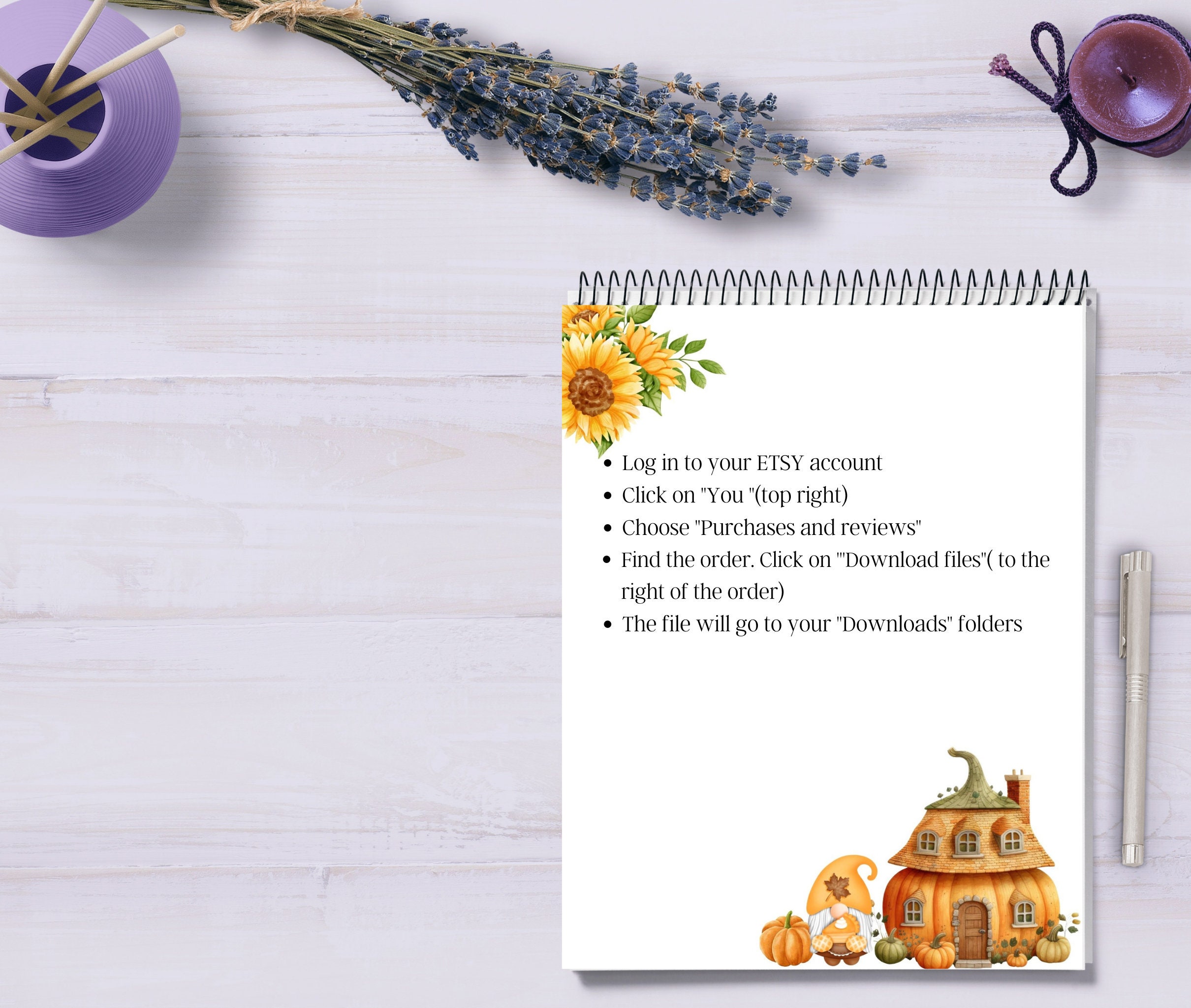 Autumn Gnomeprintable Stationaryautumn Writing - Etsy