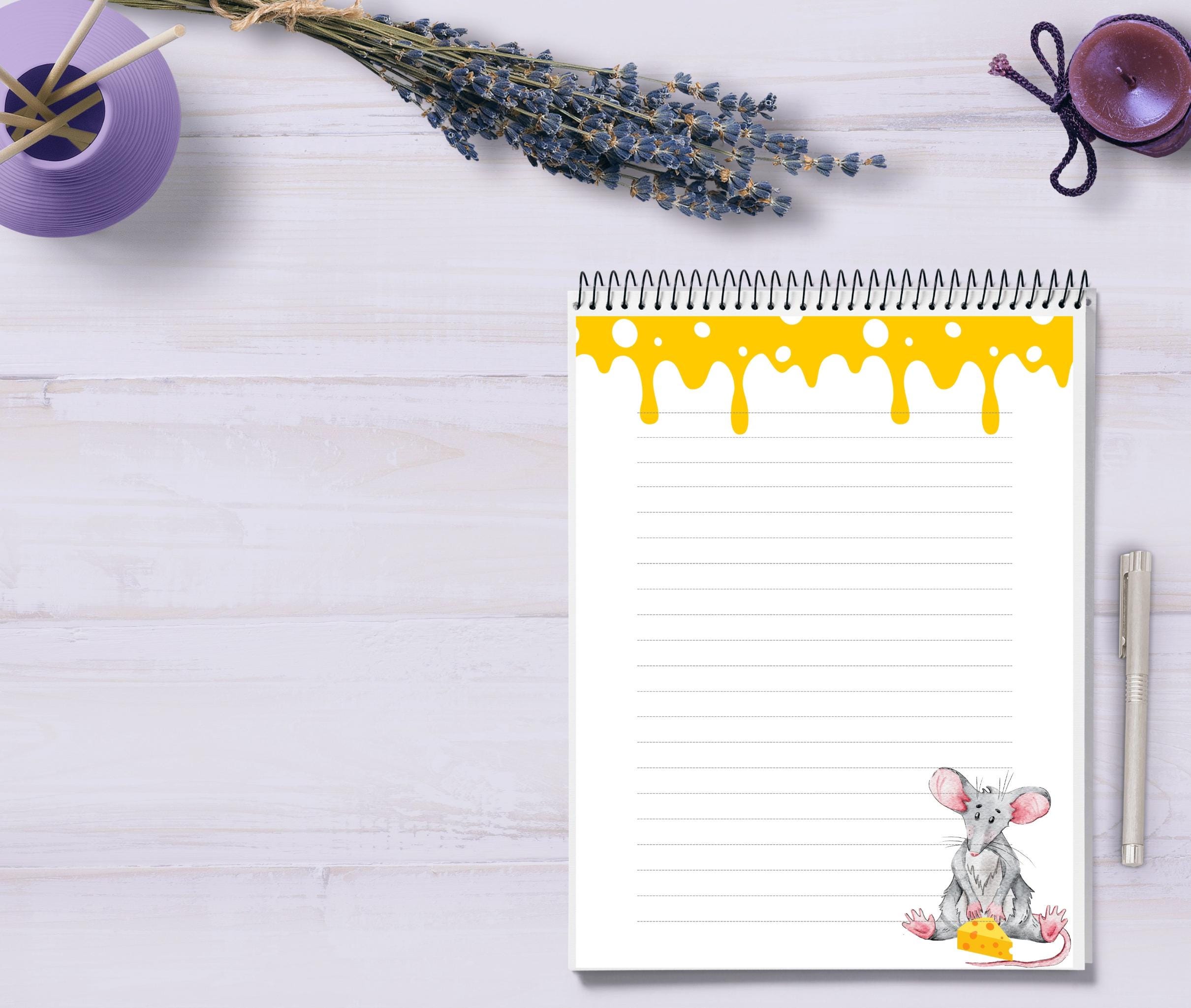 Cute Mouse Printable Stationery,digital Stationary,pen Pal Supplies ...