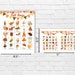 Fall Bingo,printable 50 Unique Bingo Cards,classroom Game,autumn Bingo ...