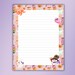 Cute Ghosts and Pumpkin-cute Halloween Notepaper-autumn Printable ...