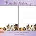Horses in the Stable Printable Stationery-cute Horse Writing Printable ...