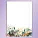 Castle Printable Stationery-digital Letter-medieval Castle Writing ...