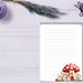 Fairies With Mushrooms Printable Stationery-fairytale Writing Paper Set ...
