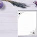 Spider Printable Stationary-halloween Printable Stationery-spider Web ...