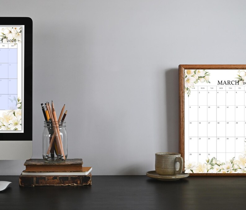 Editable March 2026 Calendar-printable Monthly Planner for Family ...