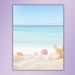 Beach Printable Stationery Digital Download,printable Writing Paper ...